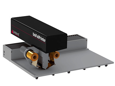 Unibind launches small digital foiling machine - Digital Printer