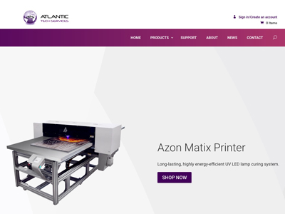 Atlantic website goes live - Digital Printer