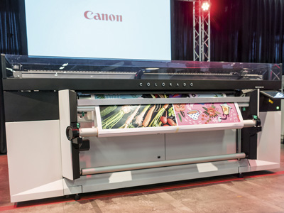 Canon shoots for signage - Digital Printer