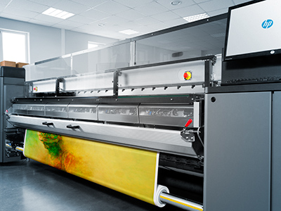 Latex print coming to rigid media - Digital Printer