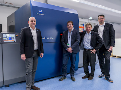 German home for first KM-1 in Europe - Digital Printer